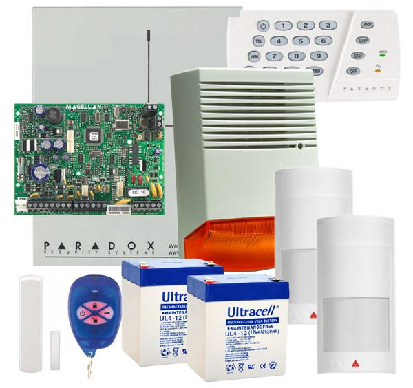 Ce contine un sistem de alarma conventional wireless