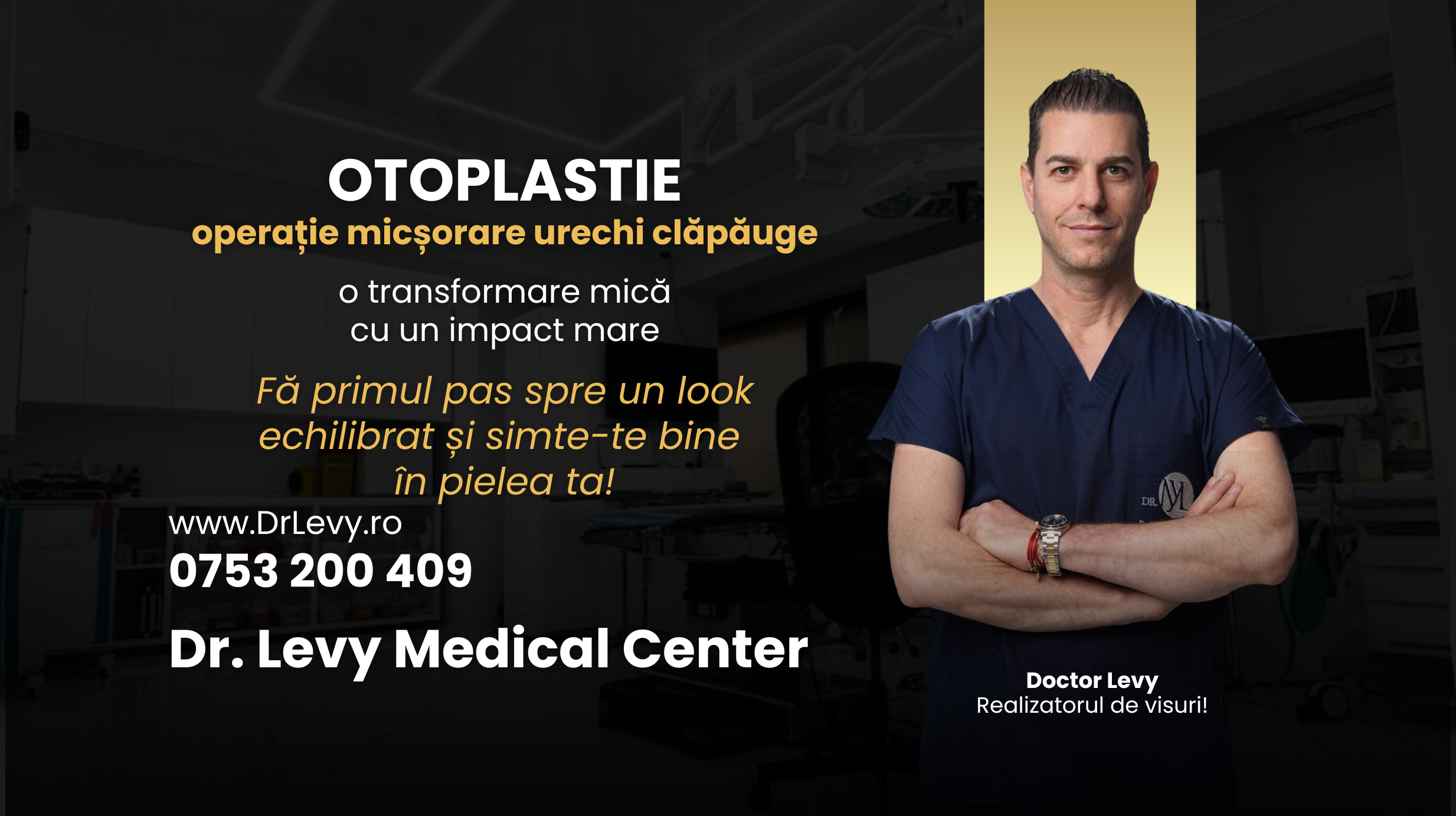 Otoplastia este operația pentru urechi clăpăuge și o poți face la ...