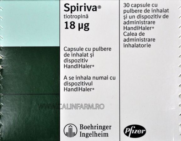 SPIRIVA-Capsule cu pulbere de inhalat si dispozitiv HandiHaler ...
