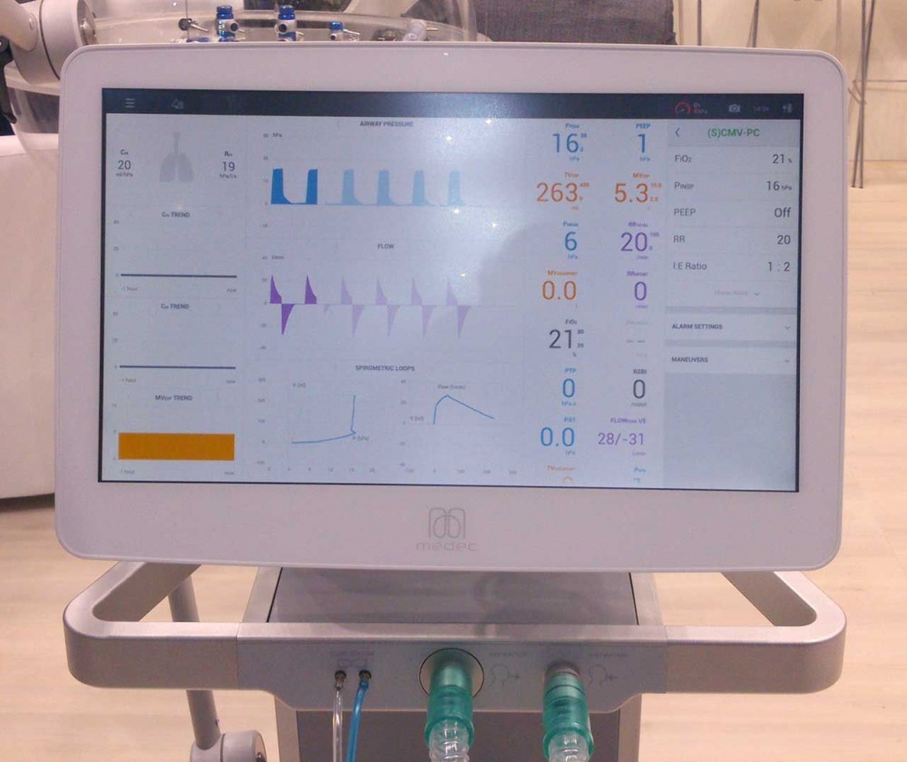 Aparat de anestezie + ventilator Medec International Caelus Lite ...