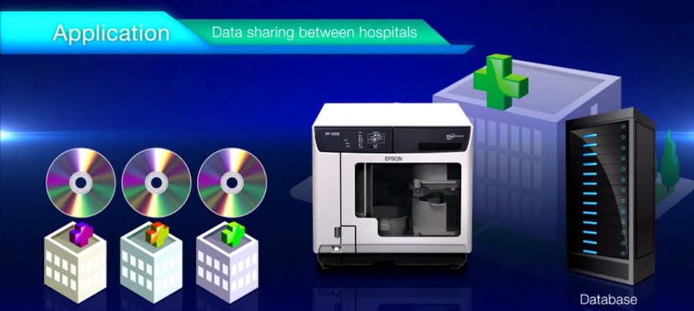 Inscriptor automat cu imprimanta pentru CD / DVD si interfata DICOM ...