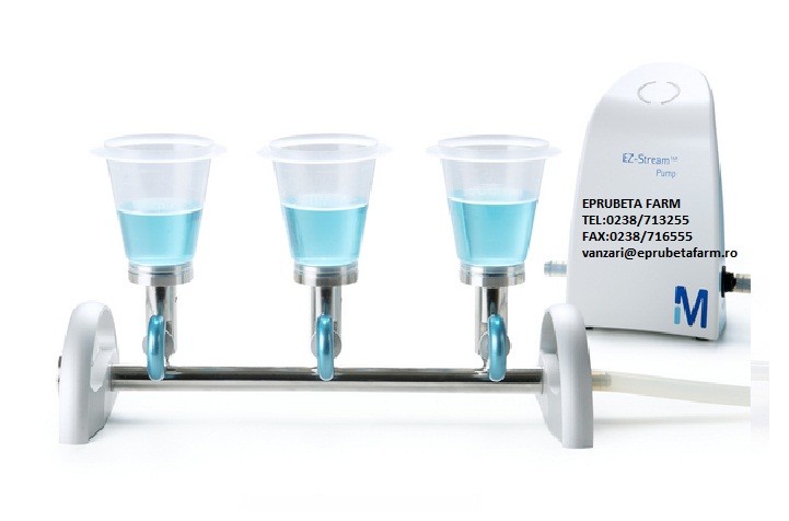 Sistem Millipore pentru filtrare apa, cu 3 posturi tip Microfil - EZ ...