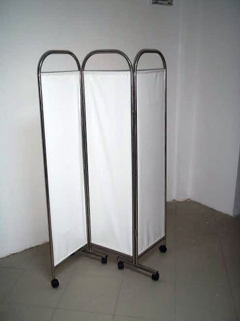 Paravan medical cadru inox cu 3 segmente - P 3 | Produse medicale