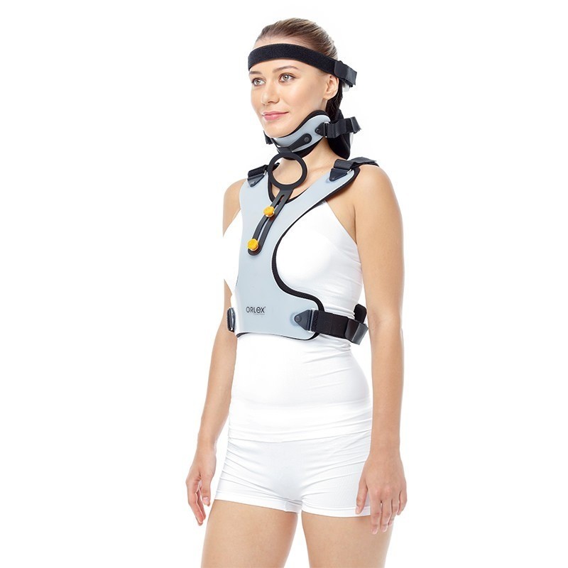 Orteză Cervicală Tip Minerva ELBORX-B211 | Suport Cervico-Toracic Rigid ...