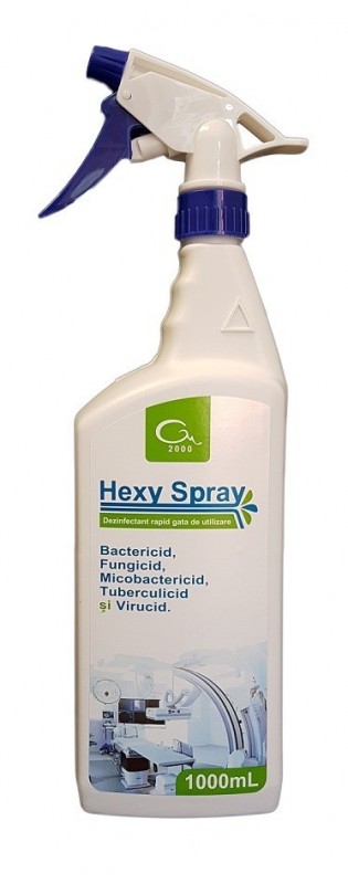 Hexy Spray - Dezinfectant suprafete solutie - 1 litru | Produse medicale