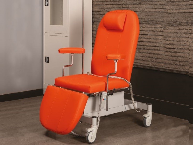 Scaun recoltare sange actionat electric cu 3 motoare - 1023 | Produse ...